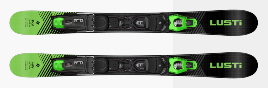 LUSTi SS Snow Skate + Vist VSP 310 Speedcom